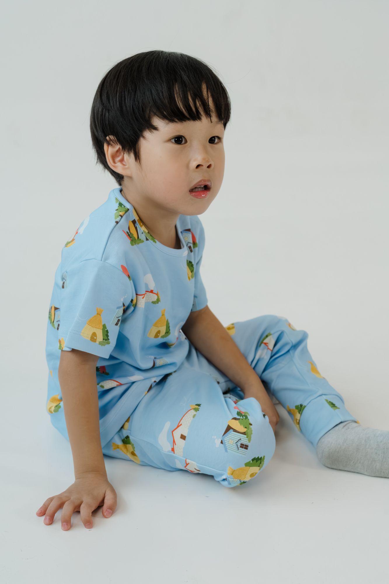 Three Little Pigs Pyjamas Top & Pants Set – Sea Apple