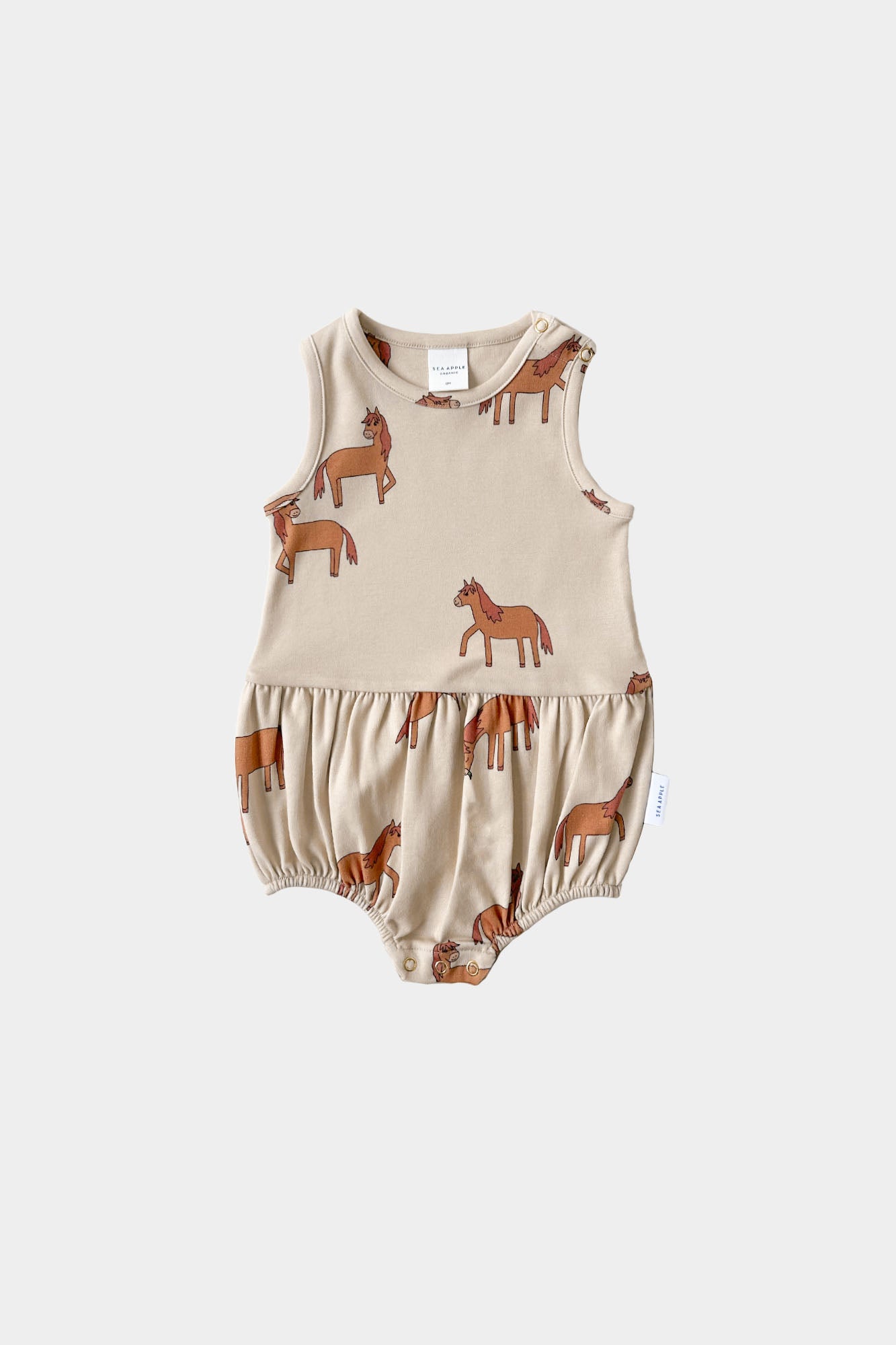 Horse Run Bloomers Playsuit – Sea Apple