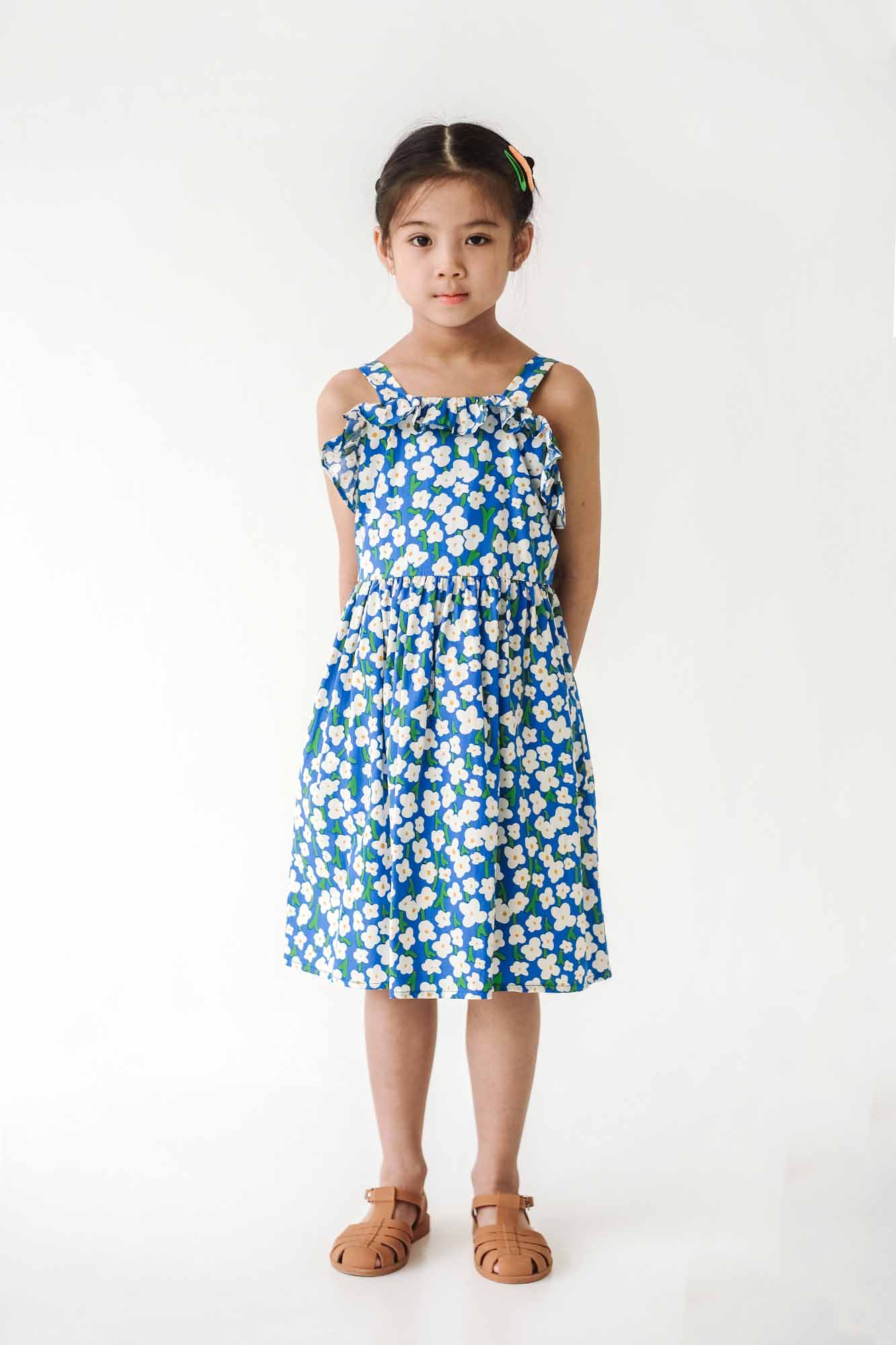 Blue Poppy Kelly Dress – Sea Apple