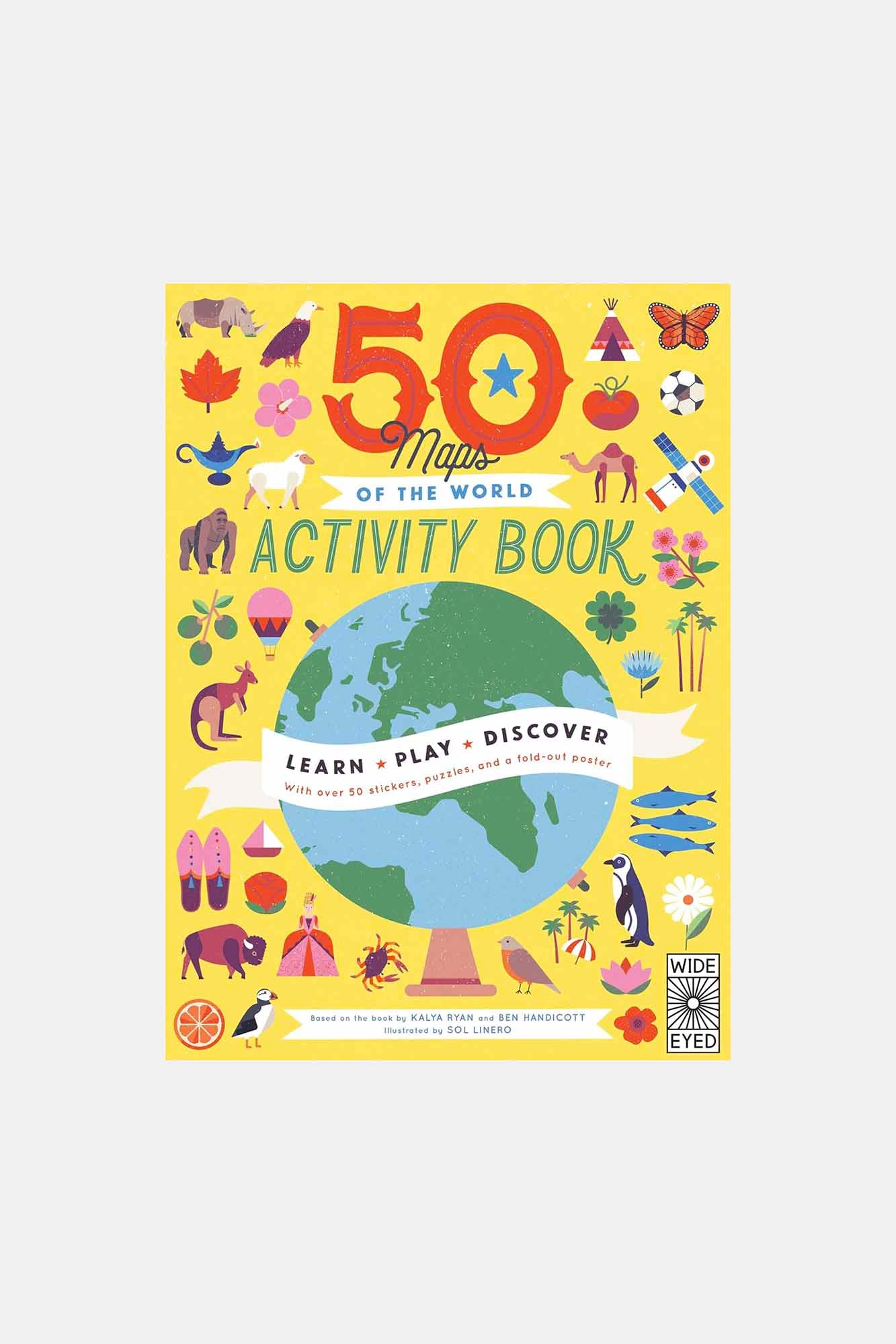 50 Maps of the World Activity Book – Sea Apple